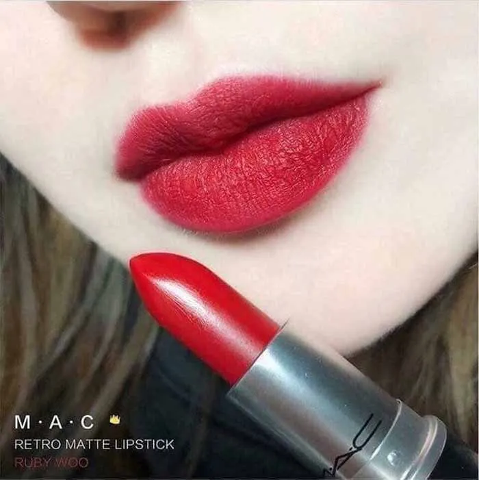 Review so sánh son MAC Ruby Woo và MAC Chili chi tiết nhất