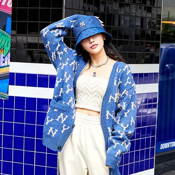 Các mẫu áo cardigan MLB Authentic cá tính mới nhất năm nay