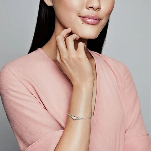 Vòng Đeo Tay Pandora String Of Beads Slider Bracelet 597749 Màu Bạc ...