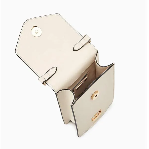 Túi Hộp Lyn Lockie Mini Crossbody Bags LL21FBF105 Màu Trắng | Vua Hàng Hiệu