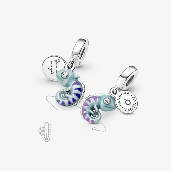 Hạt Vòng Charm Đổi Màu Pandora Color-Changing Chameleon Dangle ...