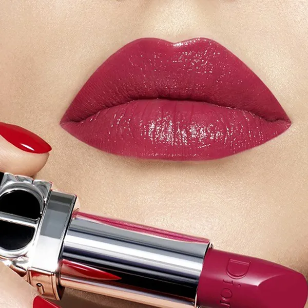 Mua Son Dior Rouge Dior Lipstick 988 Rialto Màu Đỏ Mận chính hãng, Son ...
