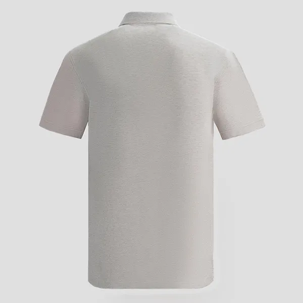 Áo Polo Kenzo Boke Flower Crest FC65PO0024PU 93 Màu Ghi Xám | Vua Hàng Hiệu