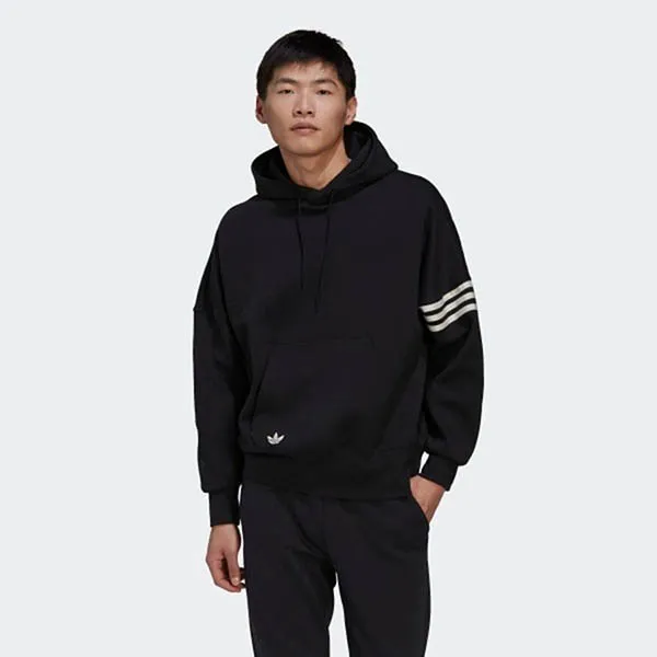 Bộ Thể Thao Adidas Hoodie Originals HM1871 & HM1765 Màu Đen Size XS ...