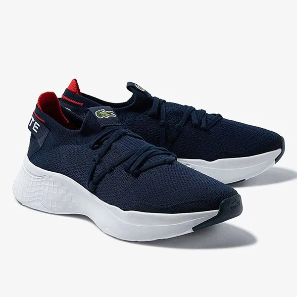 Giày Thể Thao Lacoste Court-Drive Knit 01212 Màu Xanh Navy Size 42.5 ...