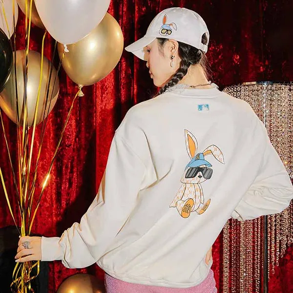 Áo Nỉ Sweater MLB Rabbit Mega Overfit New York Yankees 3AMTQ0131-50CRS ...