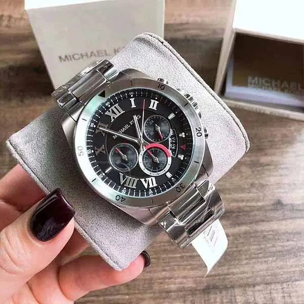Mua Đồng Hồ Nam Michael Kors MK8438 Màu Đen Bạc - Michael Kors - Mua ...