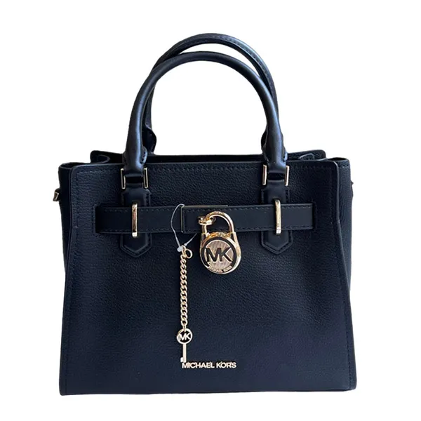 Túi Xách Michael Kors MK Hamilton Small Satchel Màu Đen | Vua Hàng Hiệu