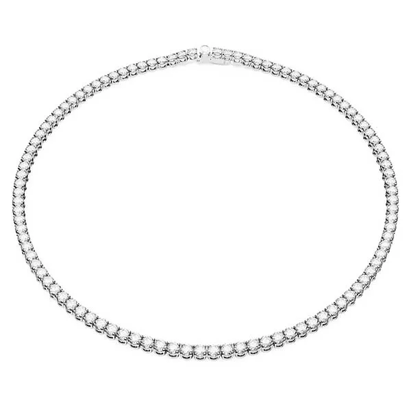 Dây Chuyền Swarovski Matrix Tennis Necklace Round Cut, Small, White ...