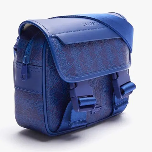 Túi Đeo Chéo Lacoste The Blend Colored Monogram Canvas Flap Messenger ...