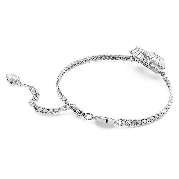 Vòng Đeo Tay Swarovski Matrix Bracelet Heart, White, Rhodium Plated ...