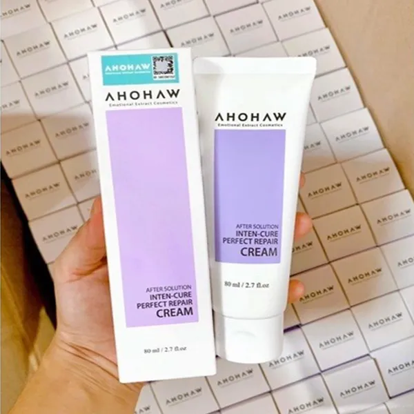 Kem Phục Hồi Da Treatment, Giãn Mao Mạch, Corticoid Ahohwa Inten Cure Perfect Repair Cream 80ml ...