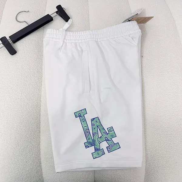 Quần Short MLB Paisley 3ASPI0133-07WHS Màu Trắng Size S | Vua Hàng Hiệu