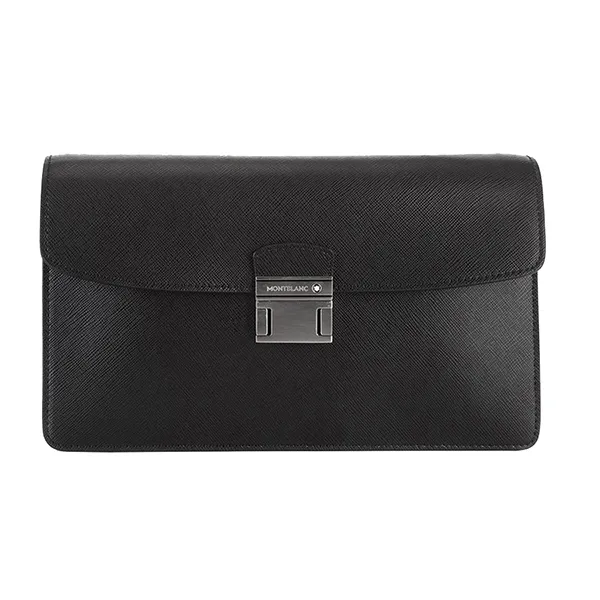 Túi Cầm Tay Nam Montblanc Sartorial Clutch Bag Black Màu Đen | Vua Hàng ...