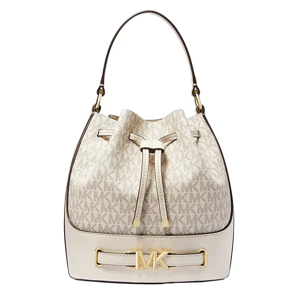 Túi Đeo Chéo Michael Kors MK Reed Belted Bucket Messenger Bag Màu Trắng ...