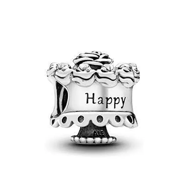 Hạt Vòng Charm Pandora Birthday Cake 791289 Màu Bạc | Vua Hàng Hiệu