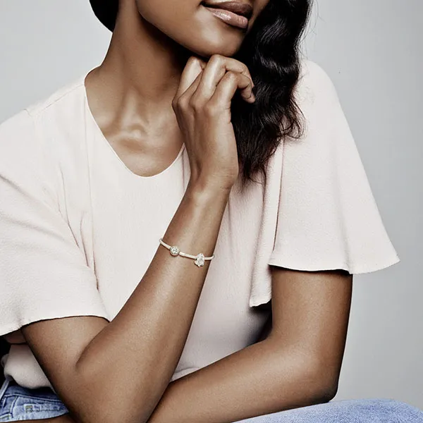 Hạt Vòng Charm Nữ Pandora Moments Balo Bạc Đính Đá Cubic Zirconia Trong ...