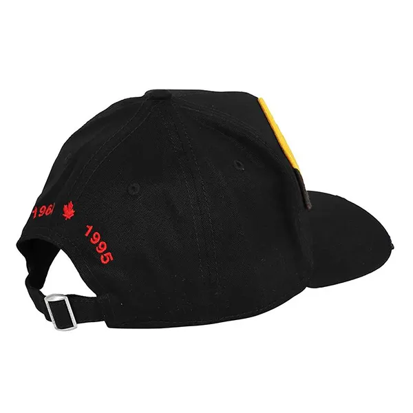 Mũ Dsquared2 Multipatches Baseball Cap BCM0464 05C00001-2124 Màu Đen ...