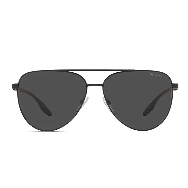 Kính Mát Prada Linea Rossa Sunglasses 52WS 1B006F 61 Màu Đen Xám | Vua ...