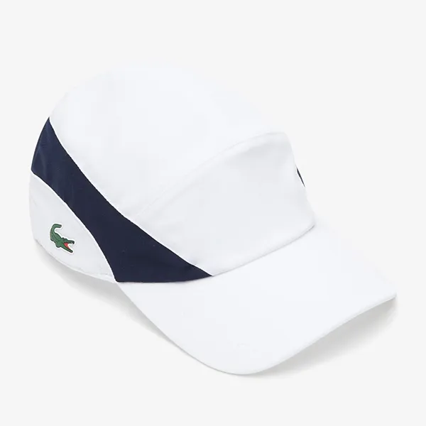 Mũ Lacoste Sport Tennis Cap RK9506 522 Màu Trắng | Vua Hàng Hiệu