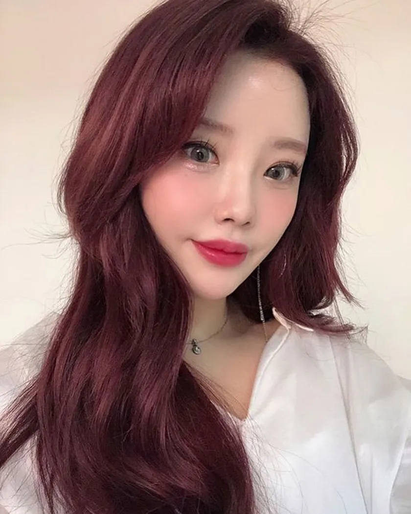 Top 15 màu tóc đỏ tím đẹp và hot trend nhất nên thử