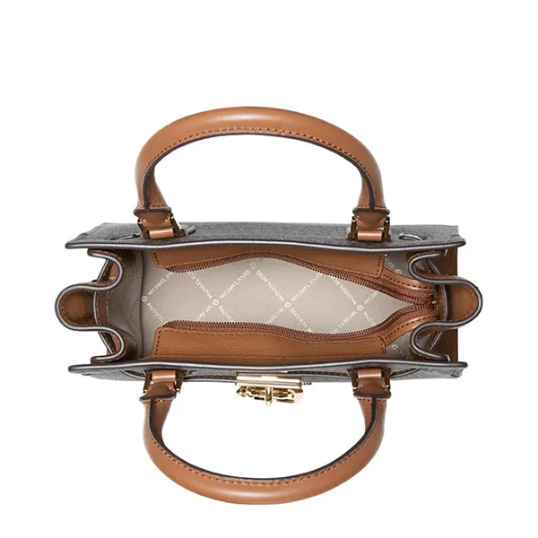 Túi Xách Nữ Michael Kors Hamilton Satchel Small MK Signature 35F1GHMS1B ...