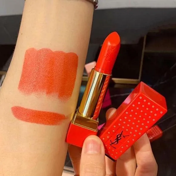 Son Yves Saint Laurent YSL Collector 13 Le Orange Limited Màu Đỏ Cam ...