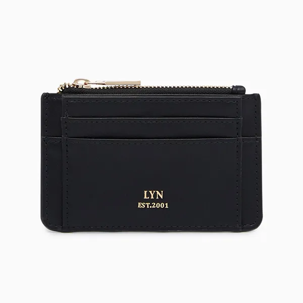 Ví Nữ Lyn Gambridge Card Pocket Wallets LL23FWF092 Black Màu Đen | Vua Hàng Hiệu