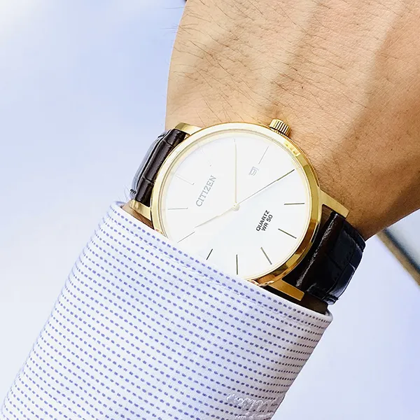 Đồng Hồ Nam Citizen Mechanical BI5072-01A Màu Nâu | Vua Hàng Hiệu