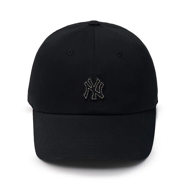 Mũ MLB Logo New York Yankees 3ACPB074N-50BKS Màu Đen | Vua Hàng Hiệu