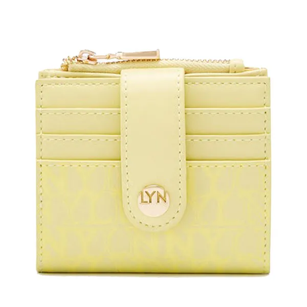 Ví Nữ Lyn Winter Print Card Wallets LL23WWF032 Màu Vàng | Vua Hàng Hiệu
