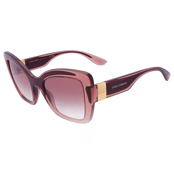 Kính Mát Nữ Dolce & Gabbana D&G Clear Gradient Pink Butterfly Ladies ...