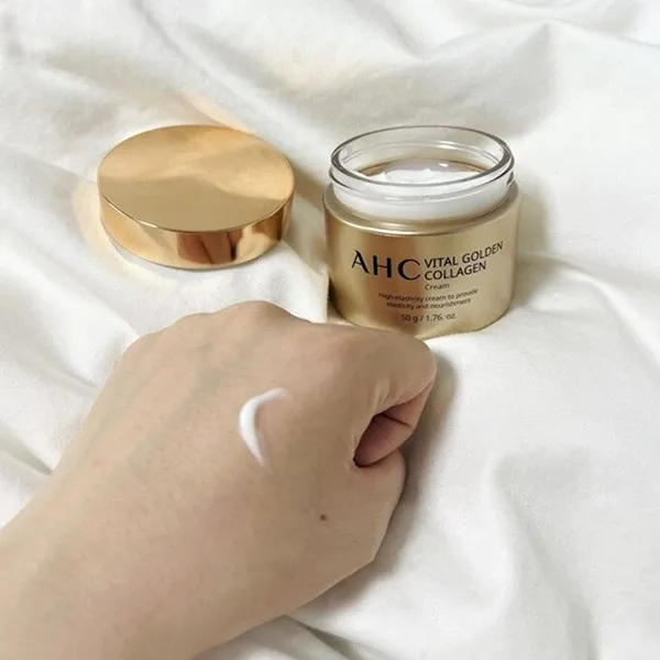 Kem Dưỡng Hỗ Trợ Ngăn Ngừa Lão Hóa Da AHC Vital Golden Collagen Cream ...