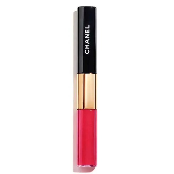 Son Kem Chanel Le Rouge Duo Ultra Tenue 104 Bright Raspberry Màu Đỏ Mâm Xôi | Vua Hàng Hiệu