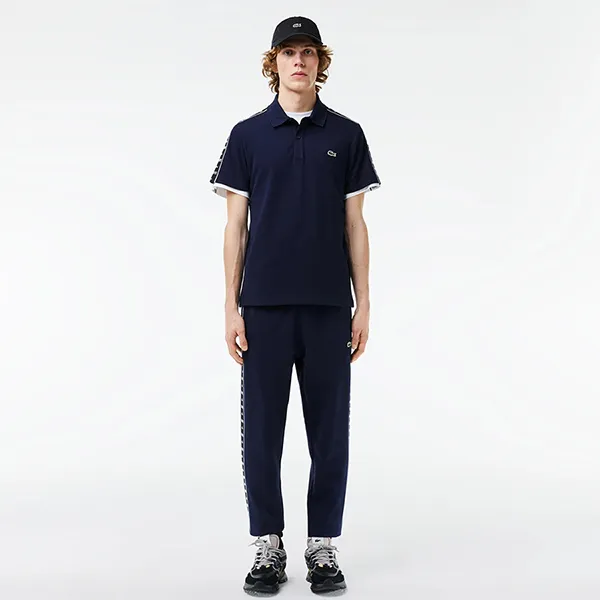 Áo Polo Nam Lacoste Regular Fit With Striped PH0623 166 Màu Xanh Navy ...