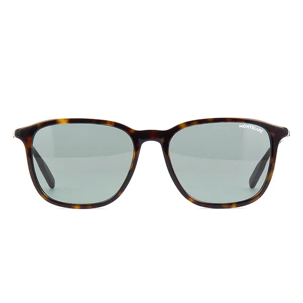 Kính Mát Montblanc Sunglasses MB0082S 002 53 Màu Nâu/Xanh | Vua Hàng Hiệu