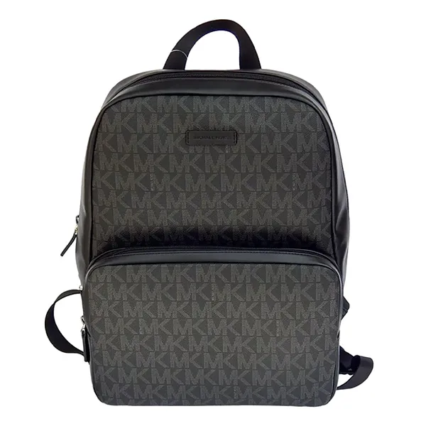 Balo Michael Kors MK Everett Black Front Pocket Large Backpack ...