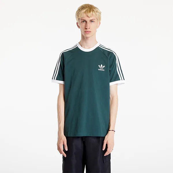 Áo Phông Nam Adidas Adicolor Classics 3-Stripes Tshirt IY8720 Màu Xanh ...