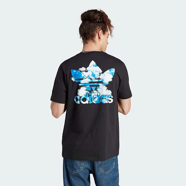 Áo Thun Nam Adidas Ts Cloud Tee T-Shirt IL5153 Màu Đen Size S | Vua Hàng Hiệu