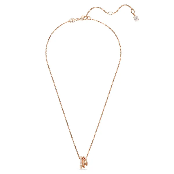 Dây Chuyền Nữ Swarovski Rose Gold Tone Hyperbola Pendant 5701494 Màu ...