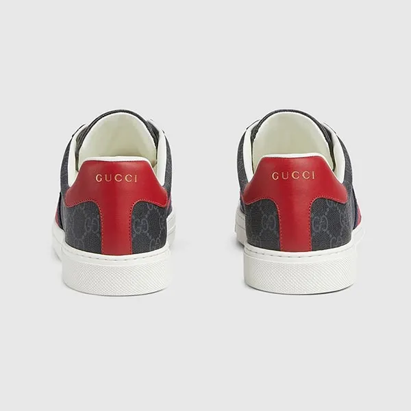 Giày Sneaker Nam Gucci ACE Metal Tag Red And Blue Web ‎760775 FACMZ ...