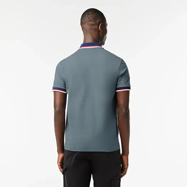 Áo Polo Nam Lacoste Regular Fit Stretch Mini Piqué PH6351 - 7EB Màu Xám ...