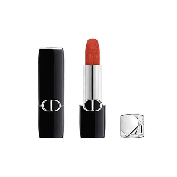 Son Dior 840 Rayonnante Velvet Finish Mini Màu Cam Gạch Đậm | Vua Hàng Hiệu