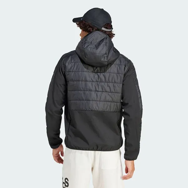 Áo Khoác Nam Adidas Essentials 3-Stripes Insulated Hooded Hybrid Jacket ...
