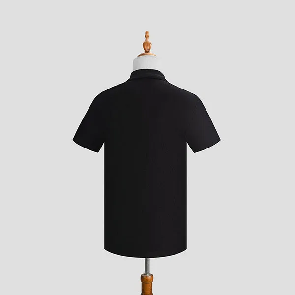 Áo Polo Nam Burberry Black With TB Logo Embroidered - 8084010 A1189 Màu ...