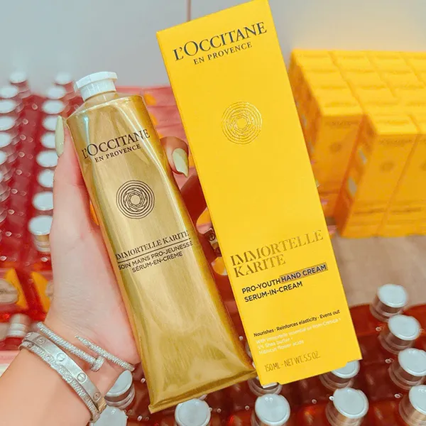 Kem Dưỡng Da Tay Trẻ Hoá L'Occitane Immortelle Shea Youth Hand Cream 150ml | Vua Hàng Hiệu