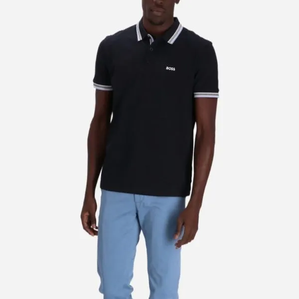 Áo Polo Nam Hugo Boss Paddy Polo Shirt In Cotton Piqué With Logo ...