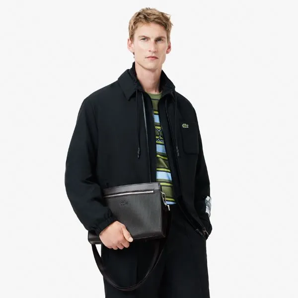Túi Đeo Chéo Nam Lacoste Chantaco Leather Messenger Bag NH4659C 000 Màu ...