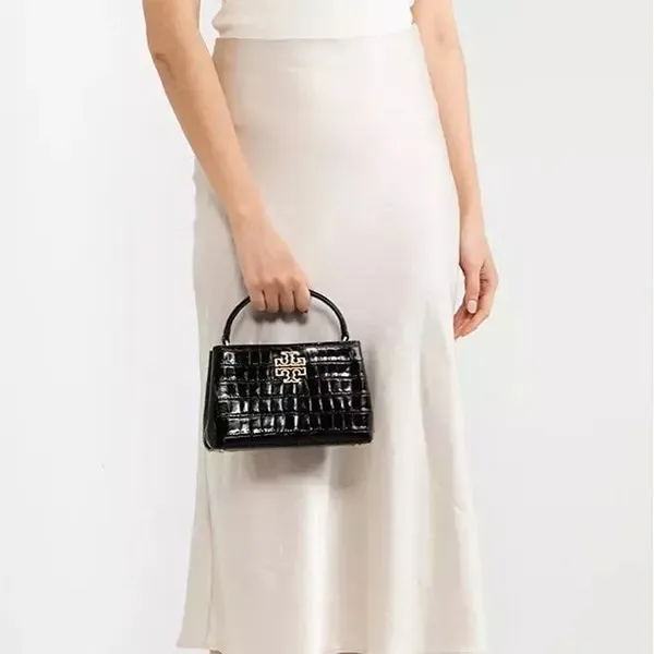 Túi Đeo Chéo Nữ Tory Burch Britten Embossed Micro Satchel Crossbody Bag ...