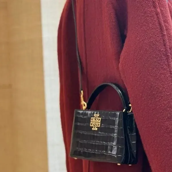 Túi Đeo Chéo Nữ Tory Burch Britten Embossed Micro Satchel Crossbody Bag ...